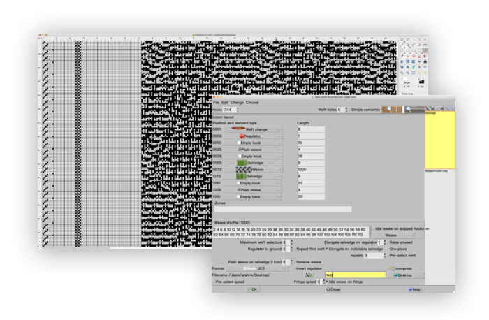 Arahne CAD/CAM for weaving | ArahWeave