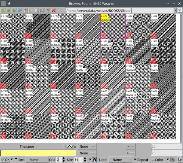 Arahne CAD/CAM for weaving