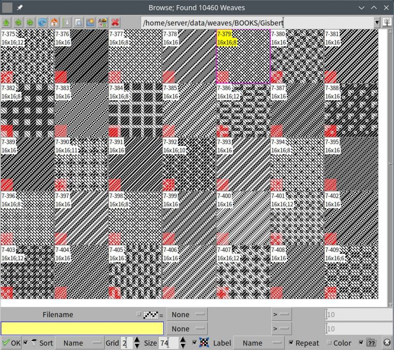 Arahne CAD/CAM for weaving