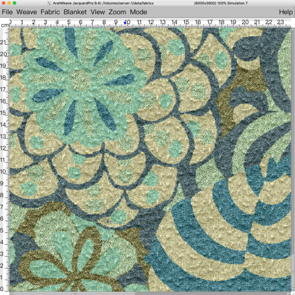 Arahne CAD/CAM for weaving | Enhance fabric simulation with textures in ...