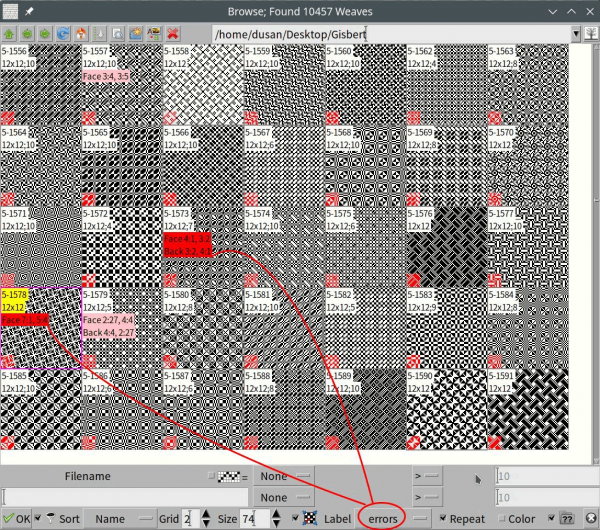 Arahne CAD/CAM for weaving