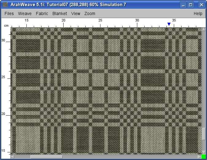 Arahne CAD/CAM for weaving | Making shaft damask with ArahWeave