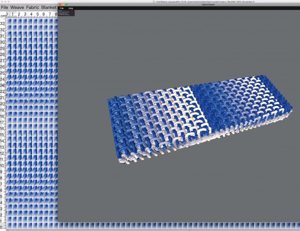 Arahne CAD/CAM for weaving | Create a self-stitched 8-layer dobby plain ...